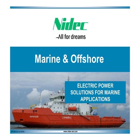 Nidec asi electric power solutions for marine applications | PDF