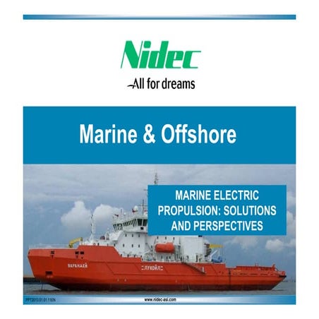 Nidec asi marine electric propulsion deff | PDF