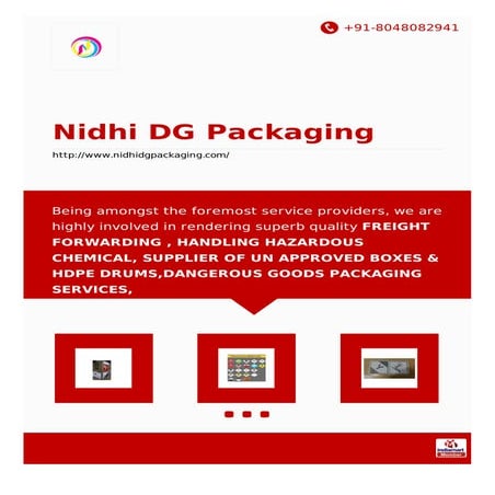 Nidhi dg-packaging | PDF | Logistics and Transportation Industry ...