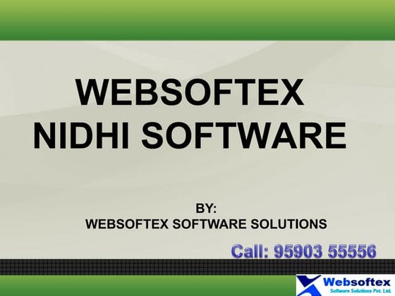 top nidhi software solution freedownload | PPT