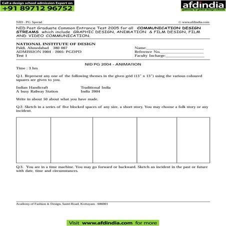 Nid pg solved question papers | PDF