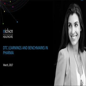 Nielsen Healthcare DTC Learnings & Benchmarks in Pharma | PPTX