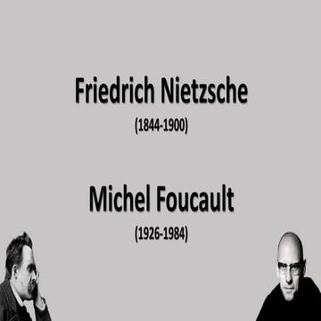 Nietzsche e Foucault | PDF