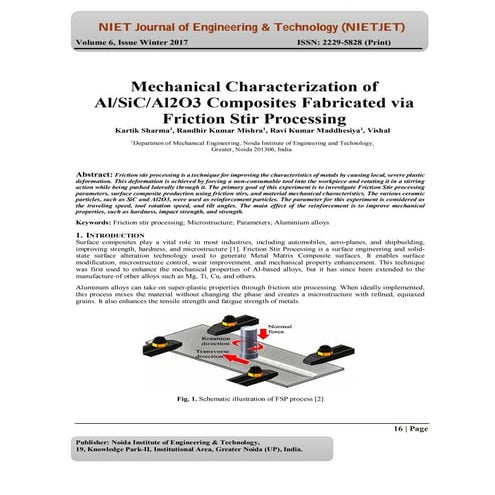 Characterisation of Aluminium composites fabricated by friction stir.pptx