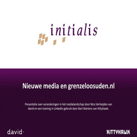 initialis Uden en social media | PPTX