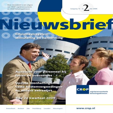 CROP Nieuwsbrief 2 2009 | PDF