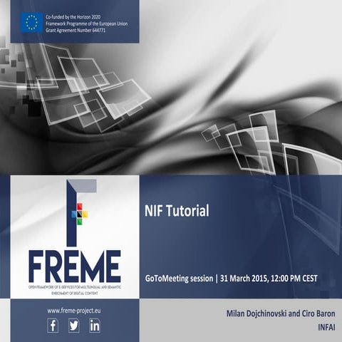 NIF Tutorial | PDF