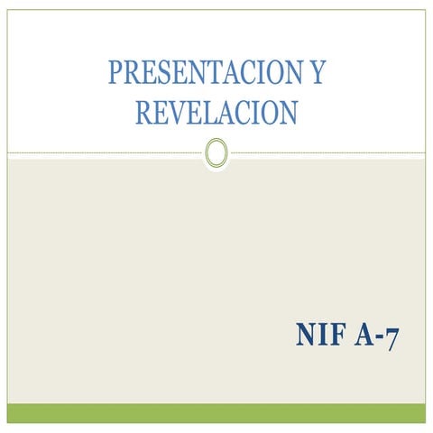 Nif a 7 | PPTX