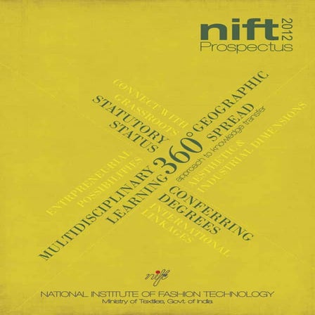 NIFT admission prospectus 2012 | PDF