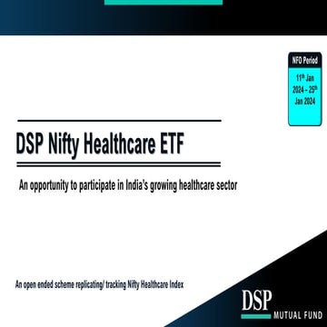 DSP Nifty Healthcare ETF Presentaion.pdf