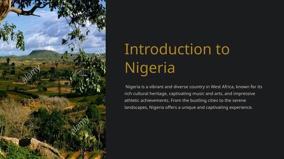 Power Point Presentation on Nigeria | PPT