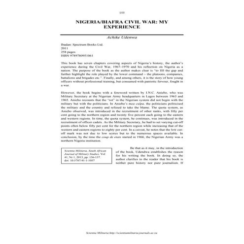 If Biafra Had Won the Nigerian Civil War | PDF