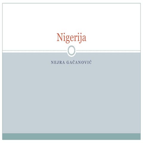 Nigerija | PPTX