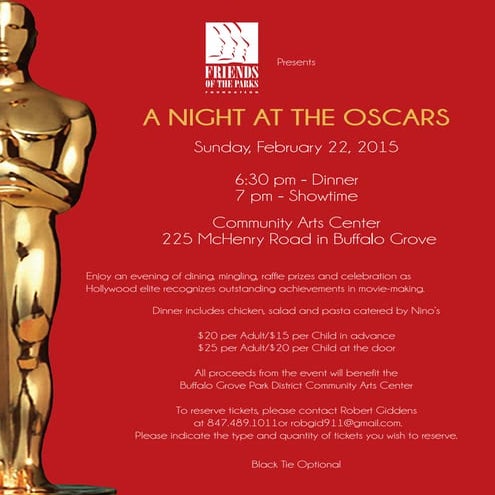 Night at the Oscars Dinner and Party | PDF
