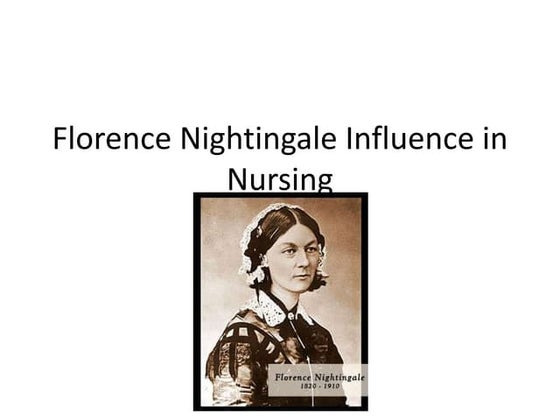 Florence Nightingale Kimdir Ppt Prof. Dr. Fevzi Altuntaş | Değerli