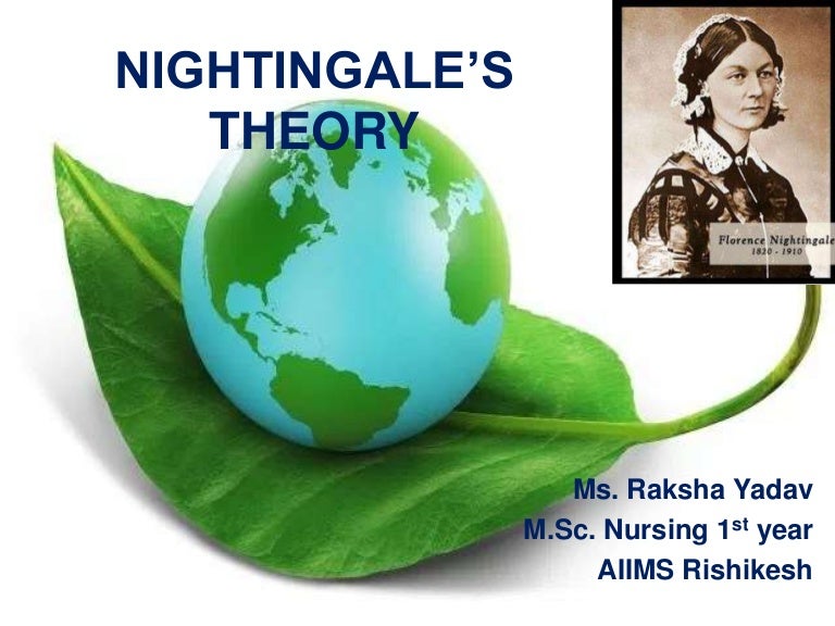 Florence Nightingale's Environmental Theory of Nursing