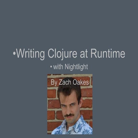 Writing Clojure | PPT