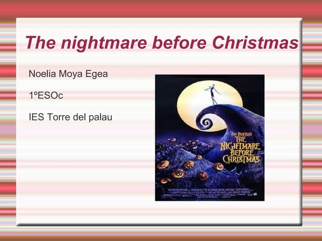 The nightmare before christmas | ODP