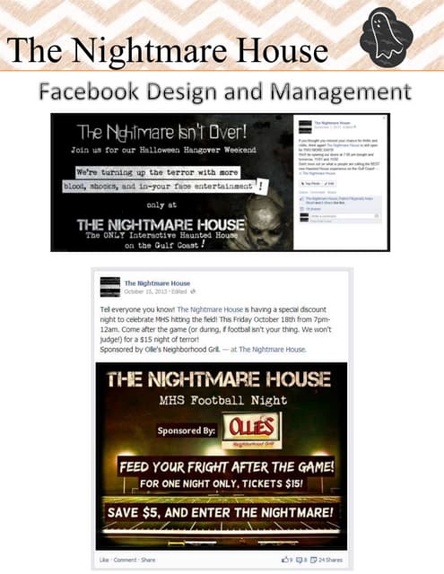 Nightmare house 1 facebook promo 3 | DOCX