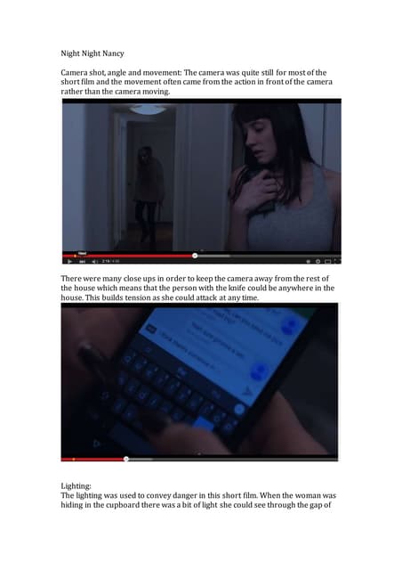 Filming flashback scene | PPT