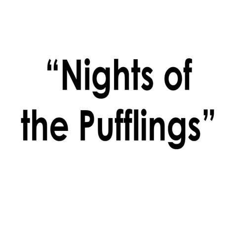 Nights of the pufflings | PPSX