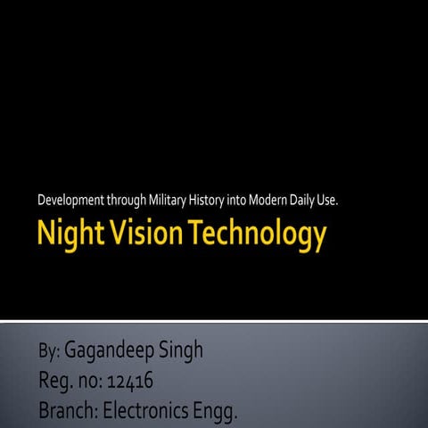 Nightvision | PPT