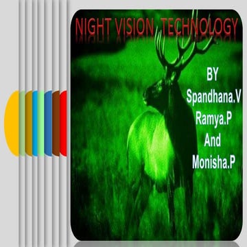 Night vision presentation | PPTX