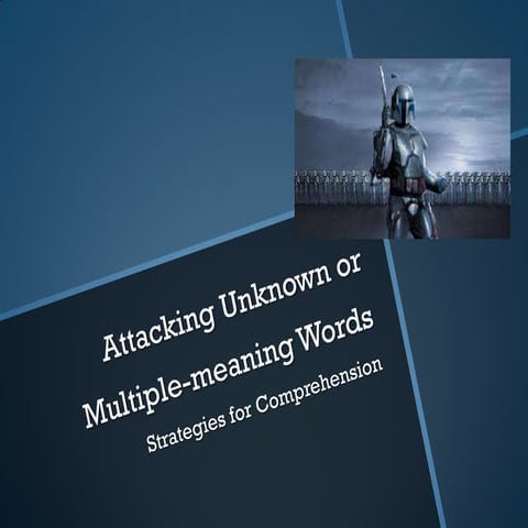 Night vocabulary strategies | PPTX