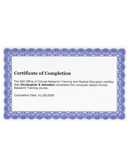 ICF certificate | PDF