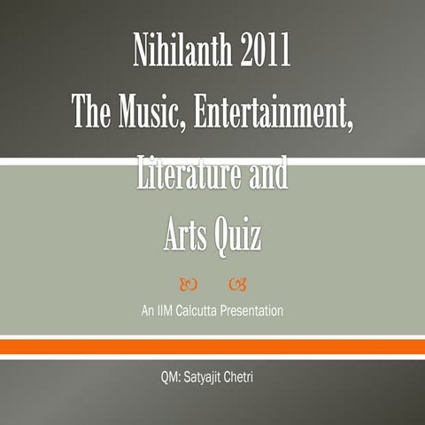 Nihilanth 2011 - finals with answers | PDF