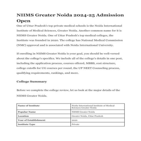 NIIMS Greater Noida 2024-25 Admission Open.pdf