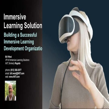 NIIT Immersive Learning Solutions - Where to Start | PPT