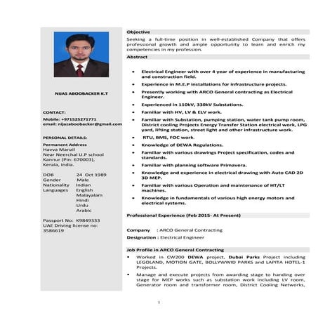 Nijaz cv . | PDF