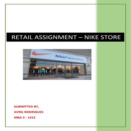 Nike Distribution system | PDF