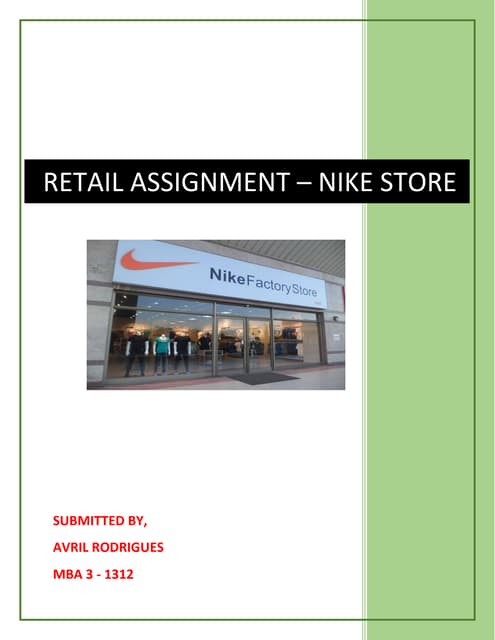 Human Resource Management of Nike | PPTX