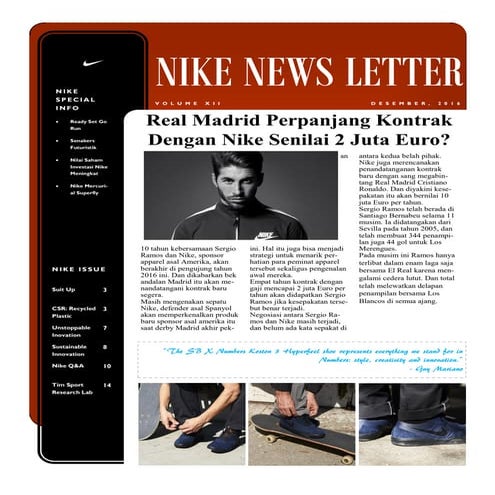 News Letter Nike | PDF
