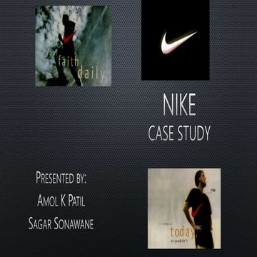 Nike case study | PPTX