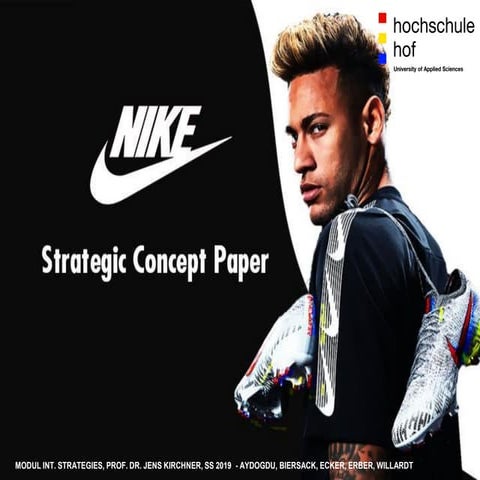 NIKE - STRATEGIC CONCEPT PAPER | PDF