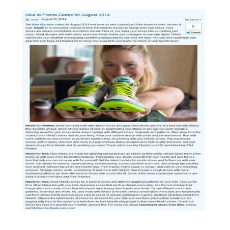 Nike id promo codes | PDF