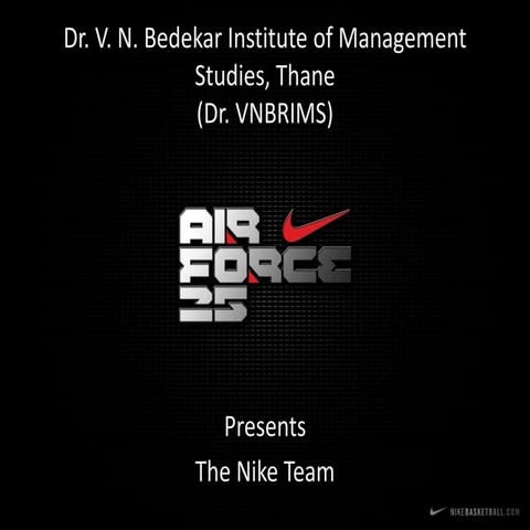 Human Resource Management of Nike | PPTX