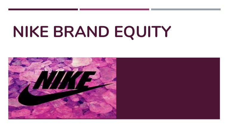 Nike brand equity