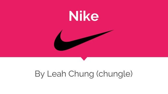 Nike presentation | PPT