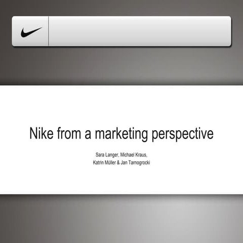Nike presentation | PDF