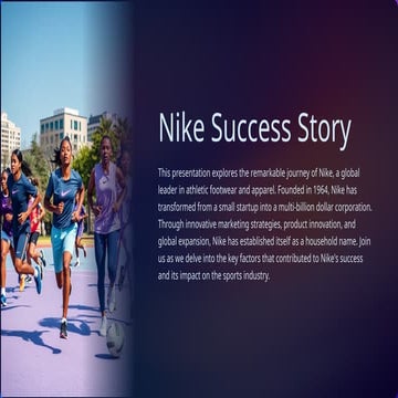 Nike Success Story total content, ..pptx