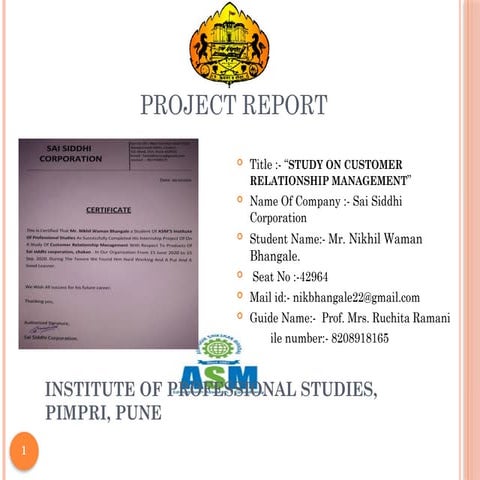 Nikhil Projectmajorresearchproject PPT.pptx