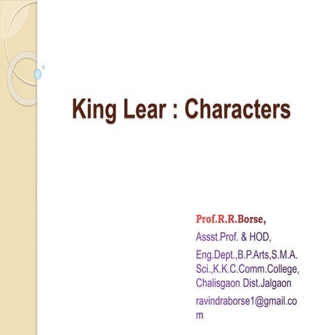King Lear | PPT