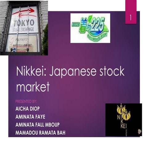 Nikkei stock market | PPTX