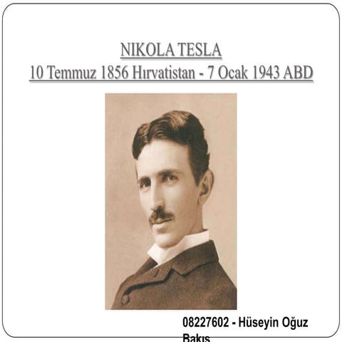 nikola tesla presentation | PPT