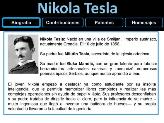 nikola tesla presentation | PPT | Physics | Science