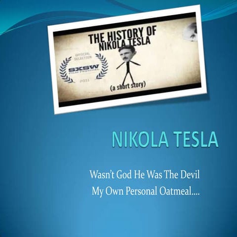 Nikola tesla | PPT